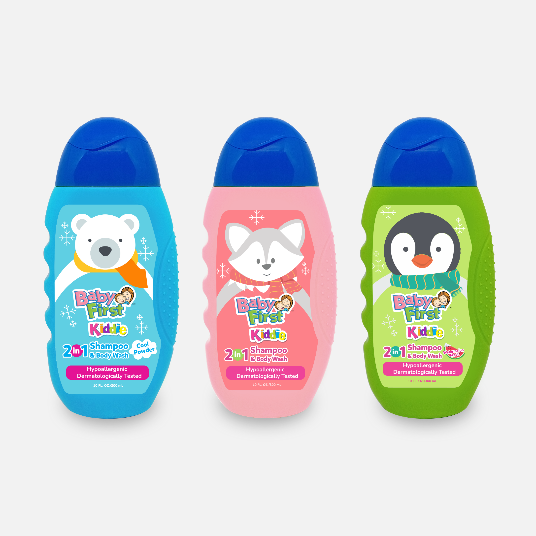 Baby First Kiddie Arctic 2in1 Shampoo and Body Wash 300ml All Scent ...